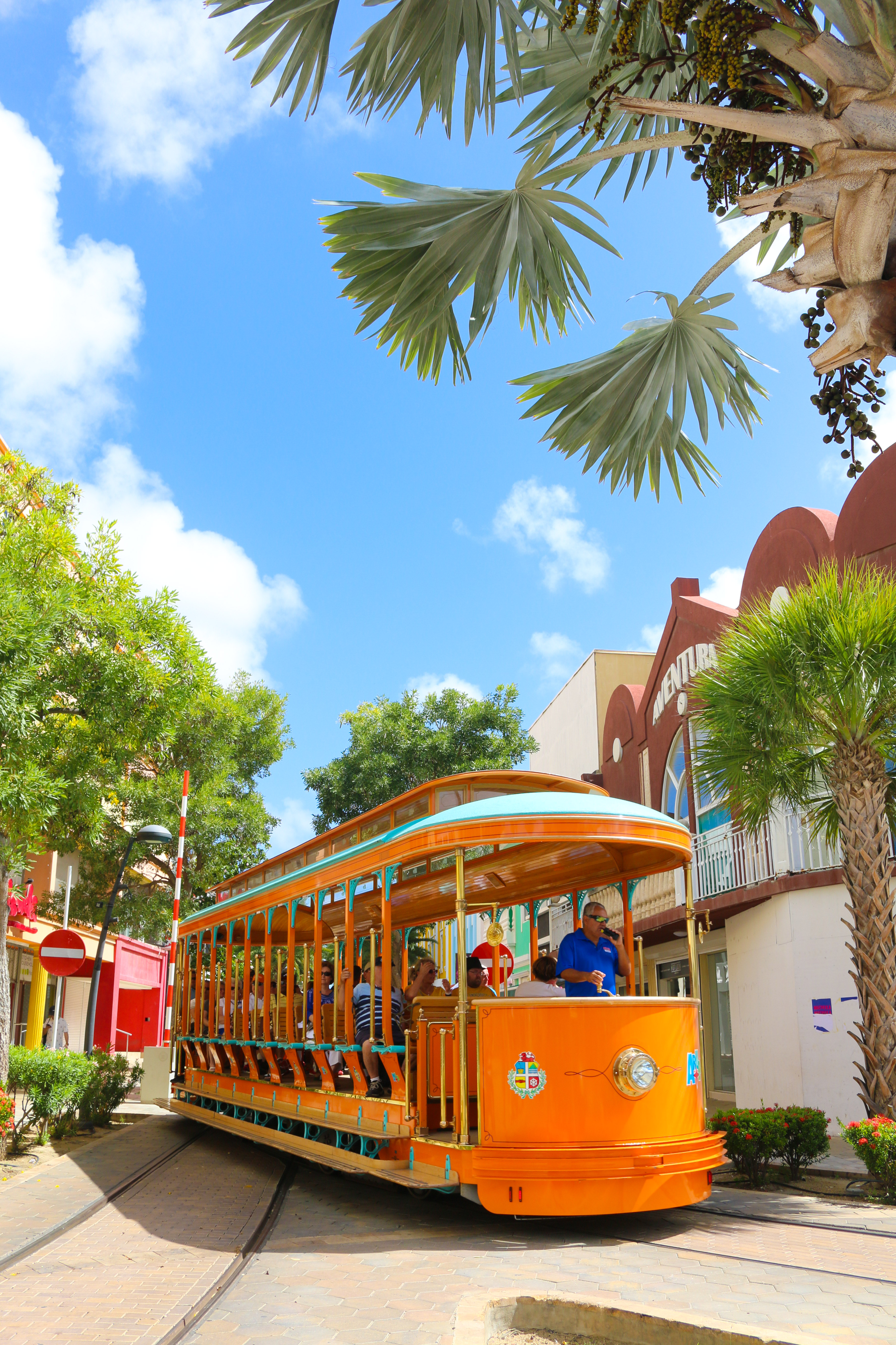 Tram Downtown by Steve Francees – Aruba Today