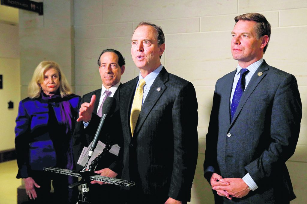 Adam Schiff, Jamie Raskin, Eric Swalwell, Carolyn Maloney – Aruba Today