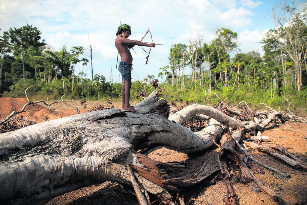 Arrows and smartphones: daily life of Amazon Tembe tribe – Aruba Today