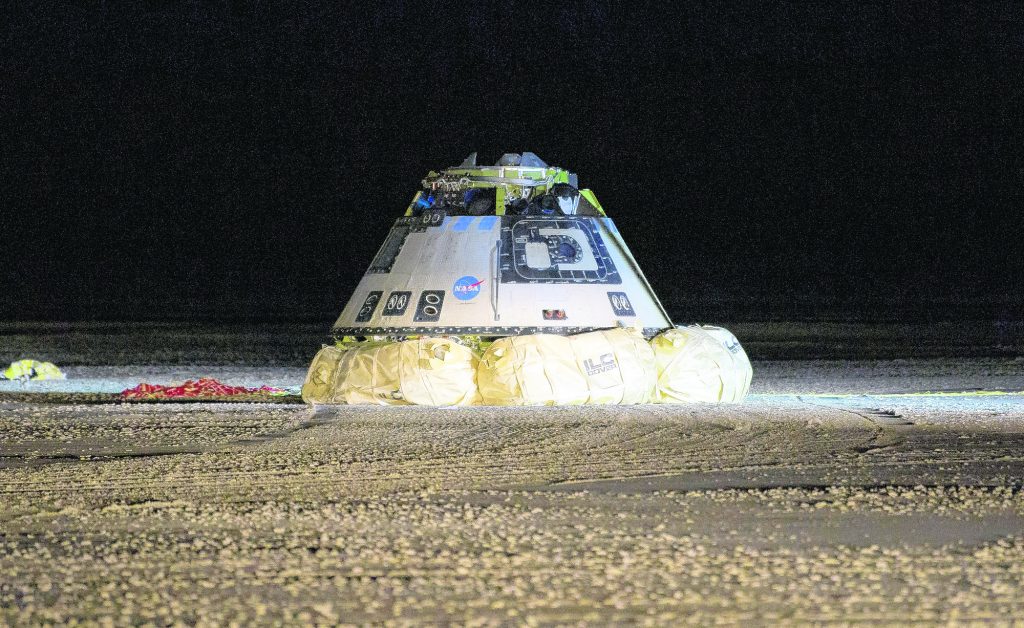 Boeing capsule returns to Earth after aborted space mission – Aruba Today