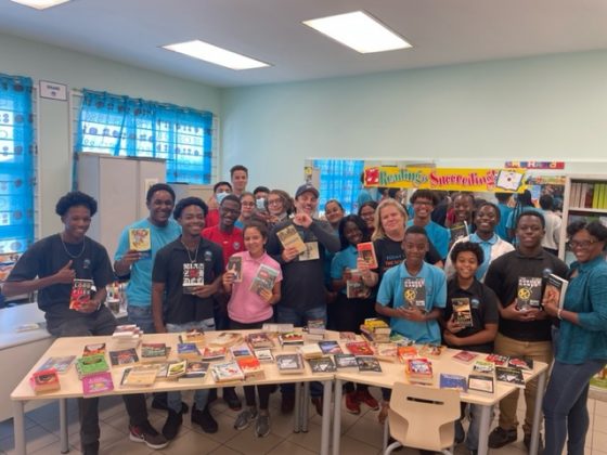 Ray Ellin also known as Aruba Ray makes a meaningful donation to C.G ...