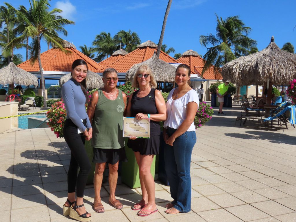 Aruba Tourism Authority honored loyal visitors at Playa Linda Beach ...
